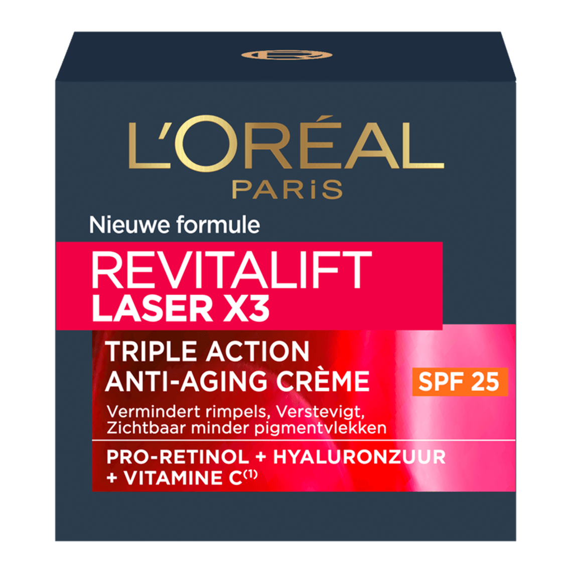 L’Oréal Paris Revitalift Laser X3 Anti-Rimpel Dagcrème Met SPF 25 ...