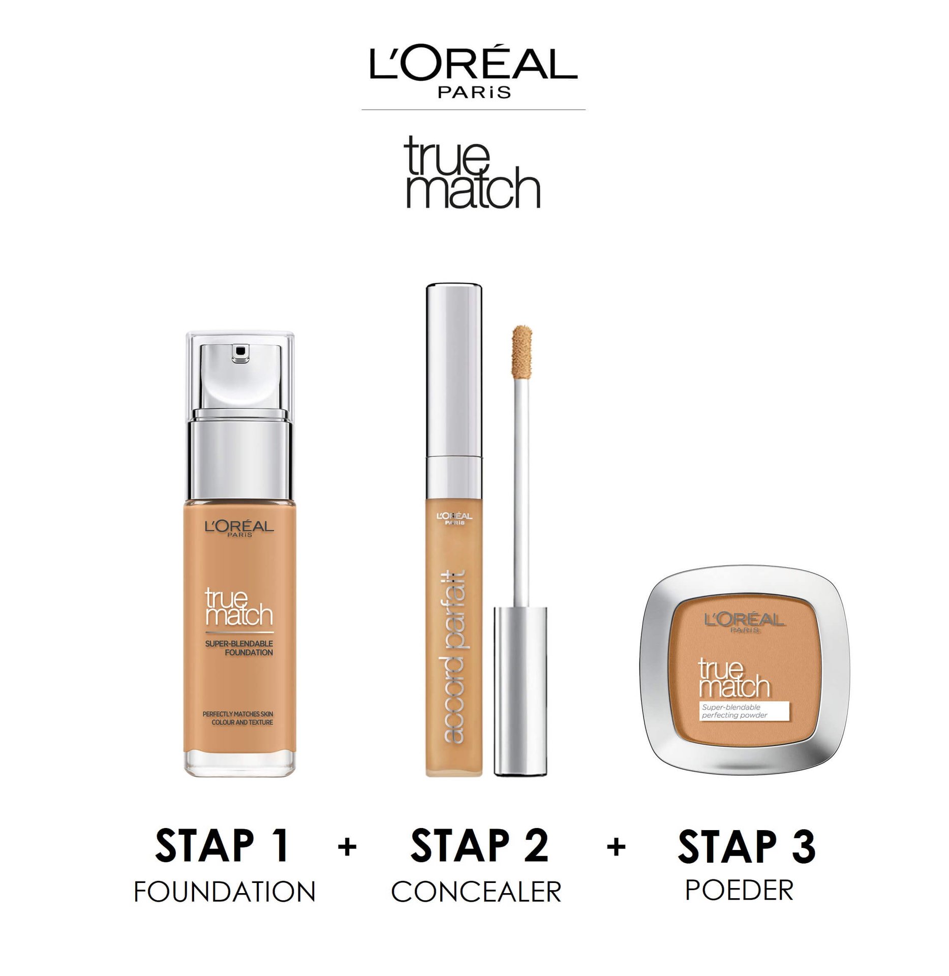 True Match C1 Rose Ivory Foundation | L'Oréal Paris
